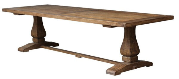 Reclaimed Elm 3mtr Dining Table – Nirvana Interiors