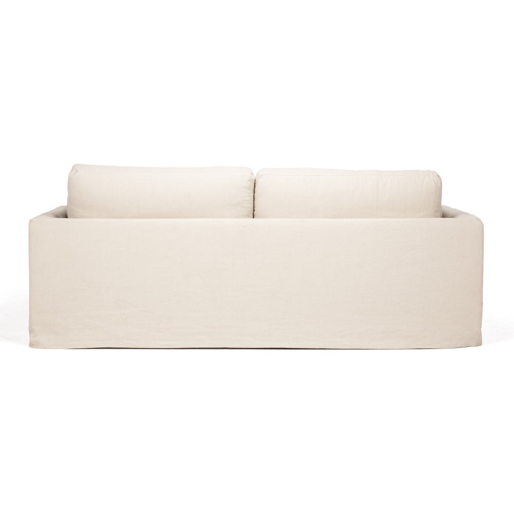 CARSON 3 Seat Slipcover Sofa – Oatmeal – Nirvana Interiors